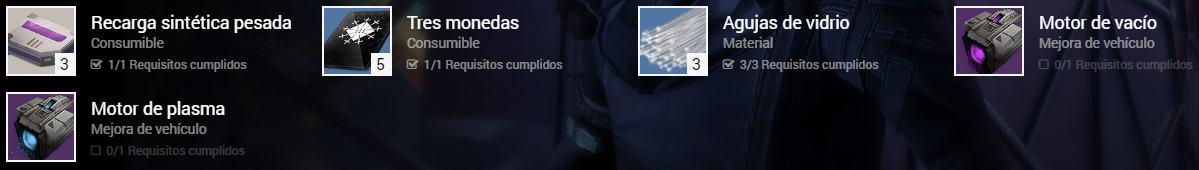 Xûr 28/10/2016 - Recuerdos fatuos - Universo Destiny